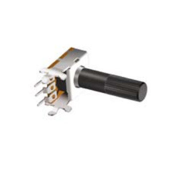 rotary potentiometer, carbon potentiometer, 12mm potentiometer with insulated shaft,
