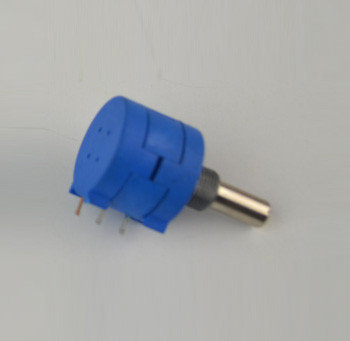 rotary potentiometer, wire wound potentiometer, potentiometer with metal shaft