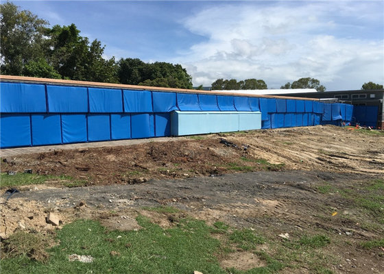 Acoustic Barriers For Temporary Fencing Panels 40dB noise isolation Cut Own Size UV treated