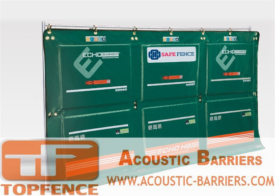 acoustic Barriers Fencing For Chain Link Temporary Fence 6'x12' supplier