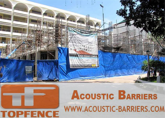 Portable Noise Barriers For  8'x12' temporary fence supplier