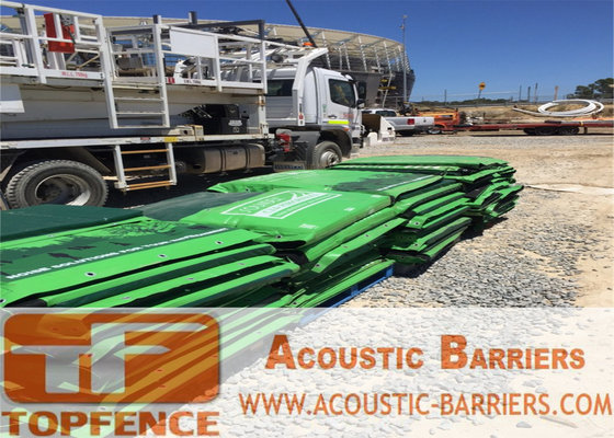 Portable Noise Barriers For  8'x12' temporary fence supplier