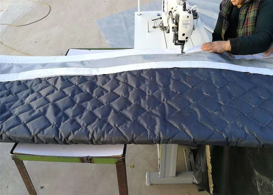 Temporary Sound Insulation Flexible Noise Barrier Fencing 40dB Noise Insulated suit 8'x12' fence panels supplier