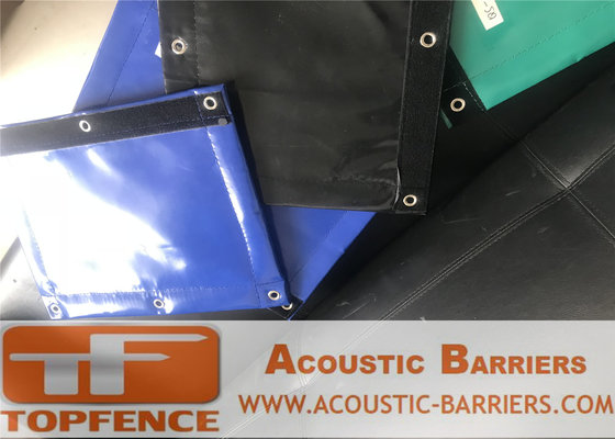 temporary sound barrier wall 40dB Noised Insulation for Highway supplier