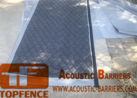 Temporary Sound Barriers 20dB 29dB 40dB noise Reduction PVC layer fireproof waterproof UV resistance all colour options supplier
