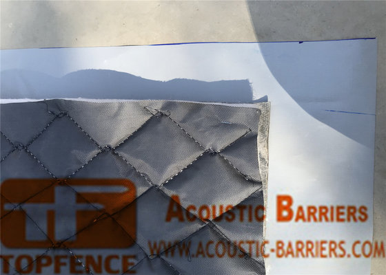 Temporary Sound Barriers 20dB 29dB 40dB noise Reduction PVC layer fireproof waterproof UV resistance all colour options supplier