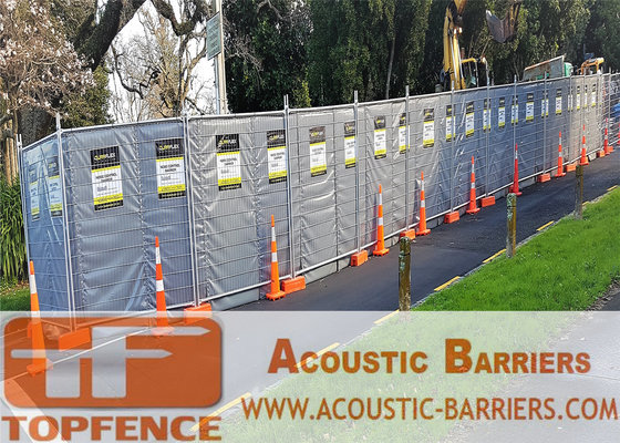 Temporary Highway Noise Barriers 40dB noise reduction Minimum 5 year life for residential supplier
