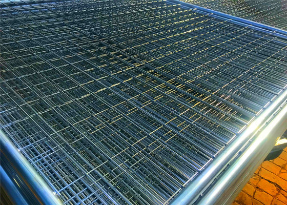 2.1mx3.5m with middle brace tube OD32mm steel tube wall thick 1.5mm temporary construction fence supplier