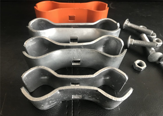 Hot Dipped Galvanized 300gram/SQM Temp Fence Clamp Suit 32 tube design in Christchurch NZ supplier