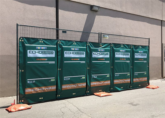 Portable Noise Barriers For  8'x12' temporary fence supplier