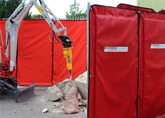 Portable Noise Barriers Sound Deading Fence for Construction Fence Panels supplier