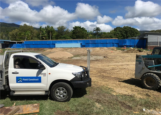 Temporary Noise Fence For Construction Project Sound Pollution Size 2100mm x 2400mm Light Duty Design Service 5 years supplier