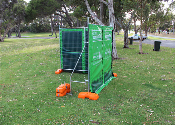 Temporary Noise Fence Cut Edge For Construction Fence Waterproof, Weather Resistant Design by Brisbane Engineers supplier