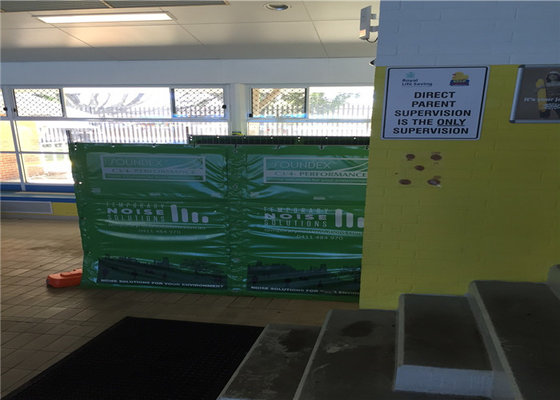 Temporary Sound Wall 40dB noise Water and Fire Proof for Temporary Fencing supplier