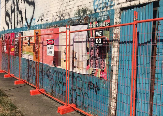 NZ temporary fencing panels 2100mm*2400mm 3.00mm smart design supplier