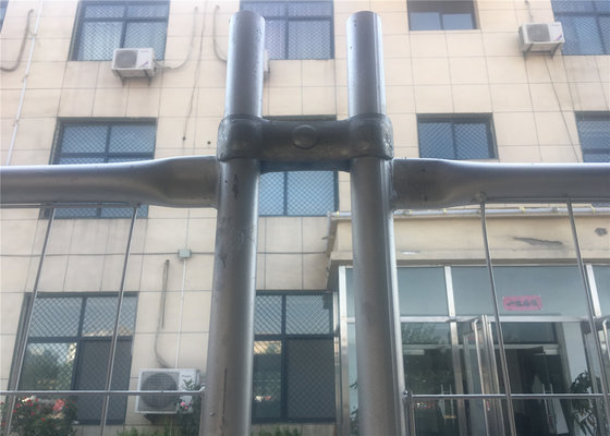 NZ Auckland Temp Fence Panels OD32mm*2.00mm 42 microns hot dipped Galvanized 300gram.sqm supplier