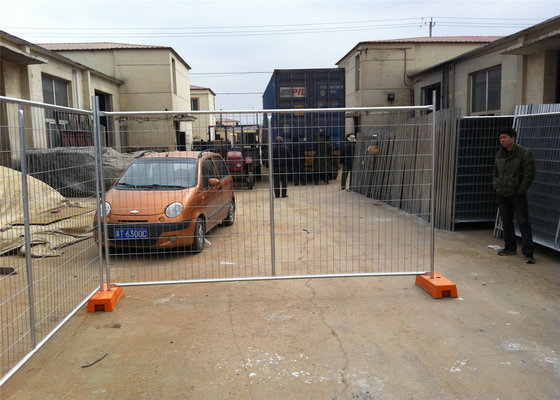 NZ Auckland Temp Fence Panels OD32mm*2.00mm 42 microns hot dipped Galvanized 300gram.sqm supplier