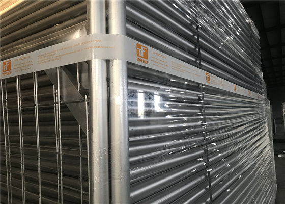 Hot dipped Galvanized Temporary Fence Panels 2.1mx2.4m customized mesh 60mm*150mm supplier