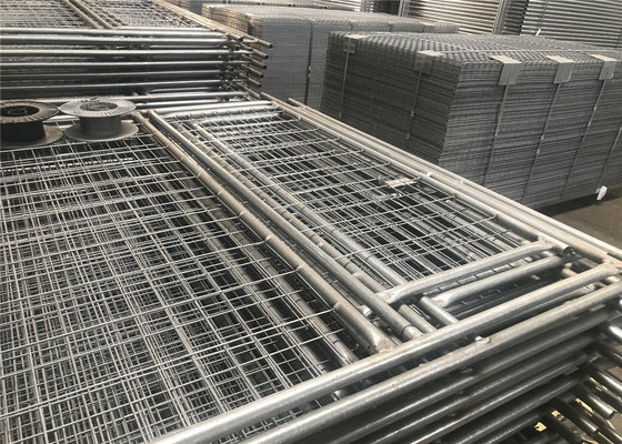 Temp Fence Panels Construction Residential with Pedestrian Gates supplier