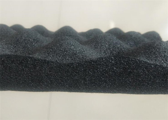 self-adhesive Foamily Black Colour Acoustic Foam Egg Crate Panel Studio Foam Wall Panel supplier