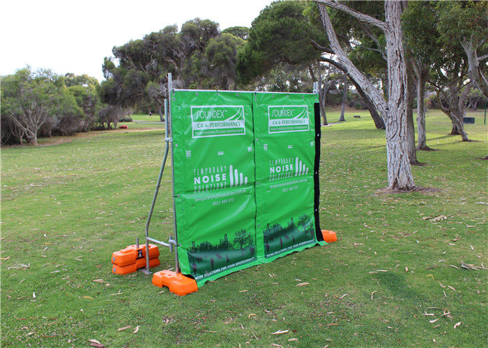 29dB Tarpaulin Acoustic Portable Fencing Panels Sound Wall Barrier Waterproof supplier