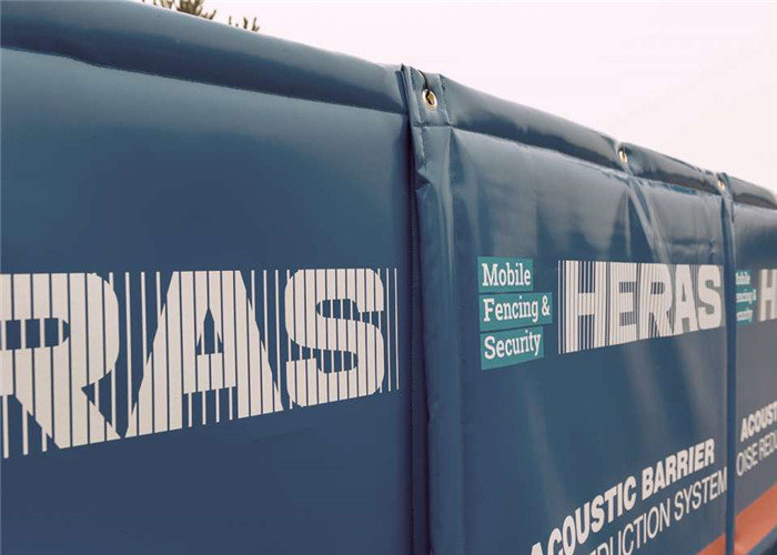 Portable Noise Barriers 40dB noise insulation 4 layer absorption supplier