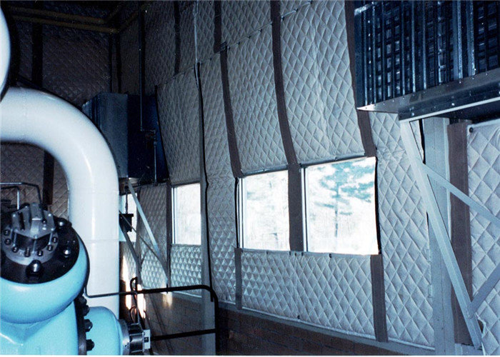 Temporary Noise Fence For Industry Plant and Factory for Military Noise Reducing 40dB noise Get Down supplier