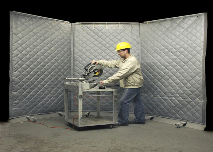 Temporary Acoustic Fencing, soundproof fence for residential and house construction 1.2m x 5.0m supplier