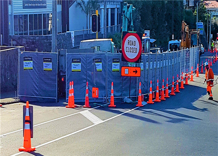 Customized Design Noise Blanket 40dB noise Soun Deadning 4 layers+deisngs for Chain Link Temporary Fencing supplier