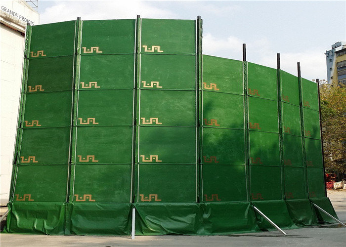 Portable Noise Barriers 40dB noise absorption for Construction Site and Temporary Construction Fence supplier