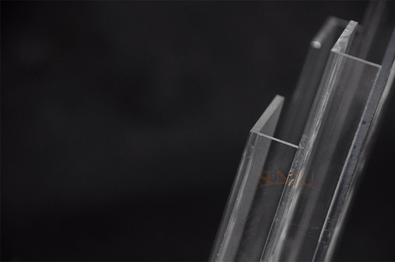 Plastic Brochure Holder Stand More Layer Slant With Small Compartment