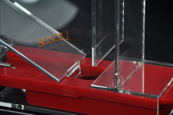 Chocolate 4mm Food Display Trays Truck Shaped With Logo Customized