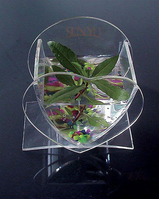 WaterProof Acrylic Display case Tray U Shaped Home Decoration Fish Tank