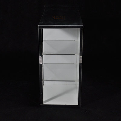Three Layers Counter Display Stands Acrylic Makeup Organizers Available