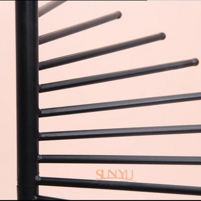 6 Inch Floor Metal Display Stands Spiral Shape For Towel Hanging