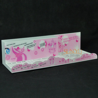 Cute Acrylic Makeup Display Stand Eyeshadow Display Plinth Eyes Catching Cartoon
