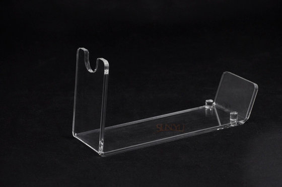 Custom Acrylique Plastic Food Display Trays Retail Shop For Beer Beverage