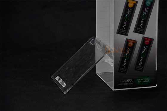 Acrylic 300pcs Retail Window Displays Sticker Logo Printing For Cigarette