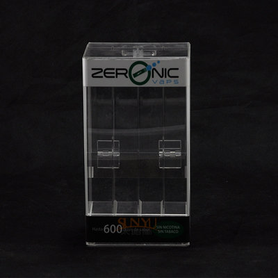 Acrylic 300pcs Retail Window Displays Sticker Logo Printing For Cigarette