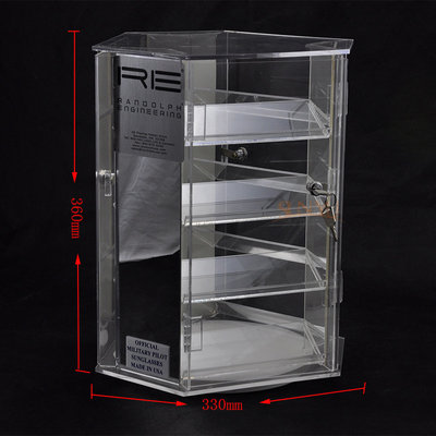 Sunglass Holder Rack Clear Acrylic Eyeglass Display  With Logo Printing