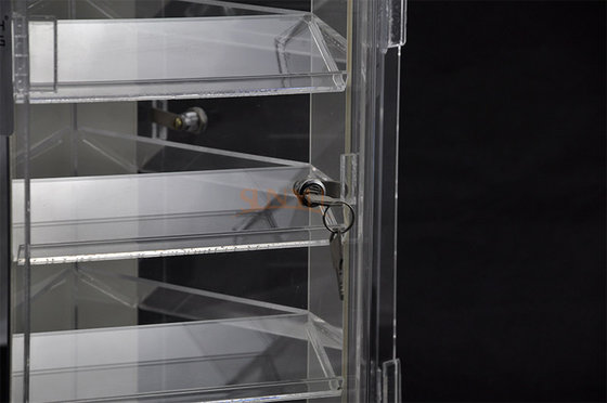 Sunglass Holder Rack Clear Acrylic Eyeglass Display  With Logo Printing
