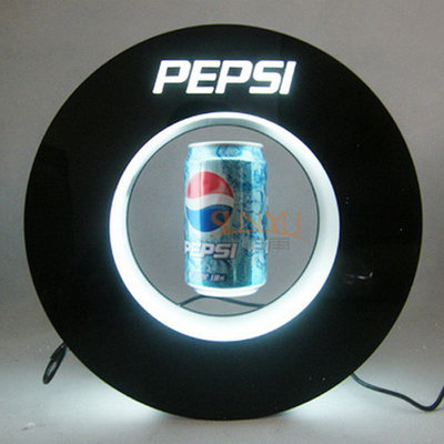 ISO Acrylic Advertising Magnetic Display Stand Drinks Bottle Shelving Irregular Shaped