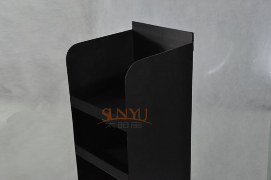 Pure Black  Floor Standing Display Boards PVC Foam Light Weight