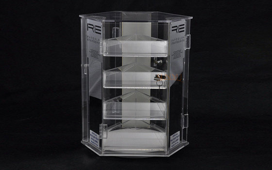 Sunglass Holder Rack Clear Acrylic Eyeglass Display  With Logo Printing