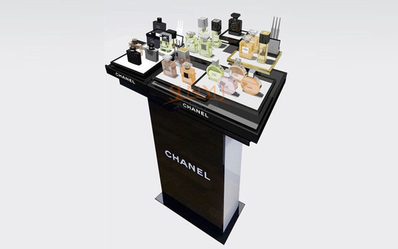 Elegant Retail POS Plexiglass Display Shelves Perfume Bottle Tray PMMA  POP