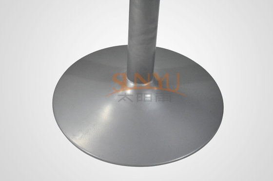 Retail Revolving White Metal HIPS Floor Display Stands With Multifunctional