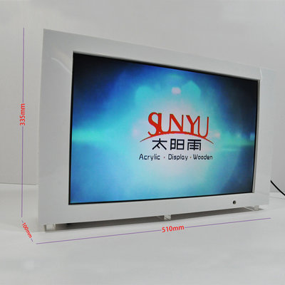 Silkscreen Printing Retail POS Displays , Publicity Player Advertising Display Stand