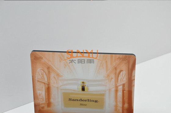 Laser Cutting Craft Cosmetic Display Rack Respectively Perfume Show