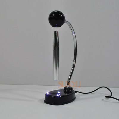 LED Magnetic Floating Retail POS Displays Black Plastic for Pen