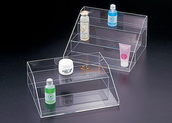 Floor Standing Bathroom Makeup Cosmetic Organizer Burning Resistance
